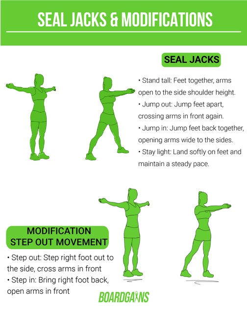 Seal Jacks A Comprehensive Guide For A Full Body Workout Boardgains