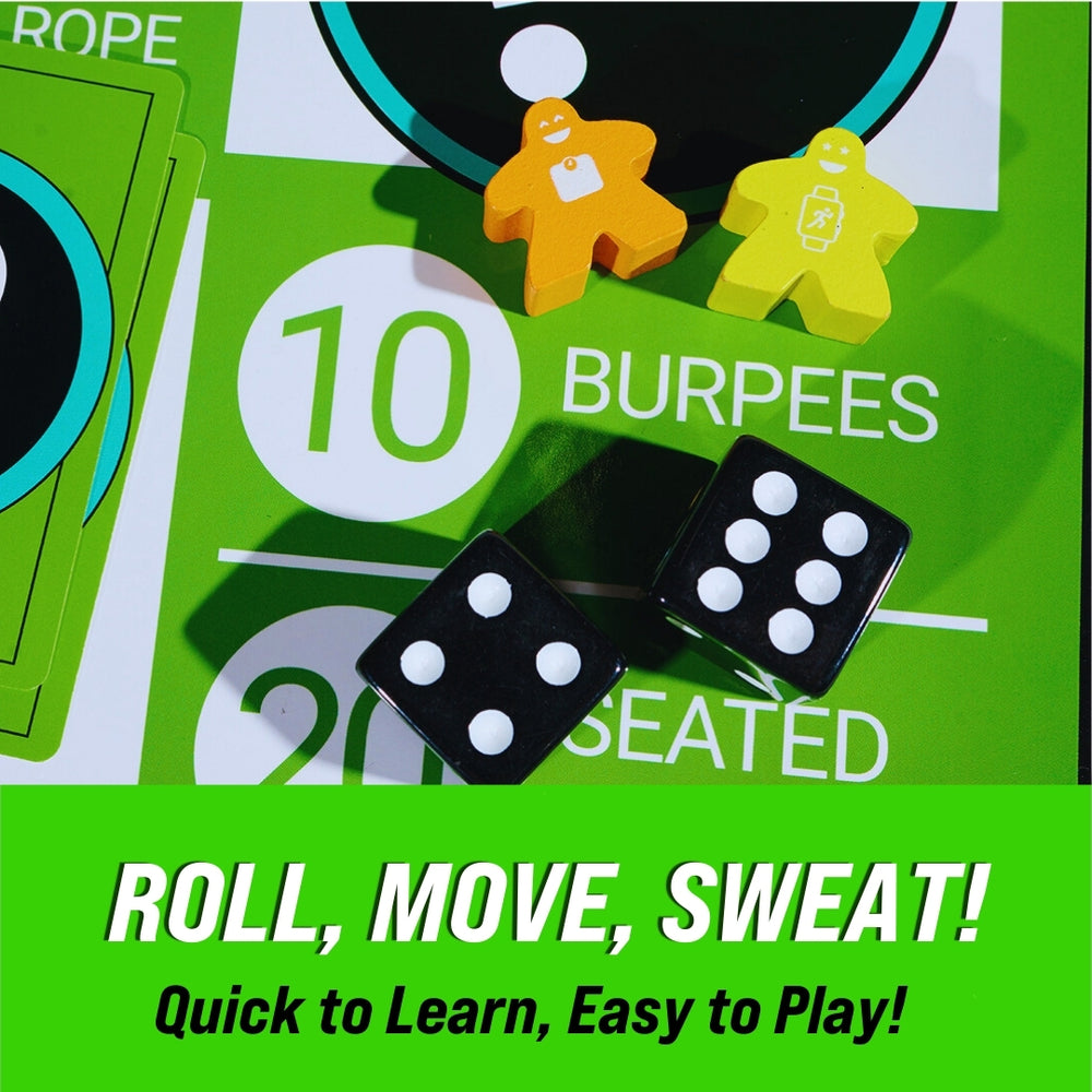 Boardgains Pro Edition - Fun Fitness Game - Bodyweight Workout