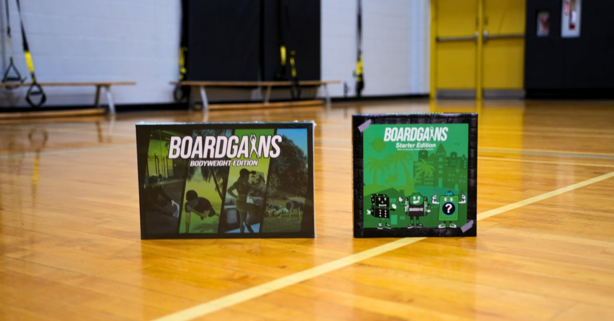 BoardGains | Fitness Game for PE, Group Workouts & Kids | SHOP NOW 🎲